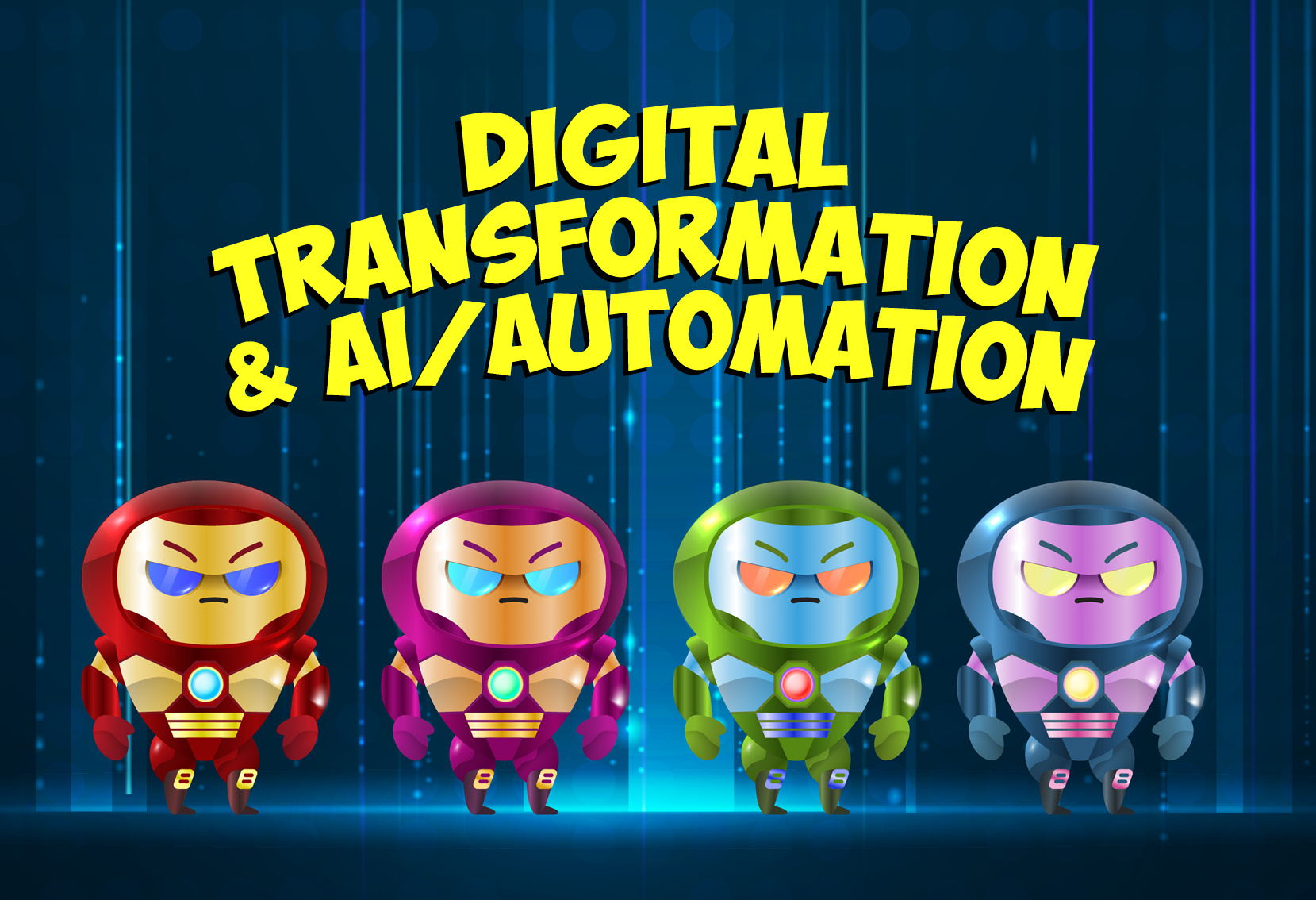 Digital Transformation, AI & Automation | Online Training